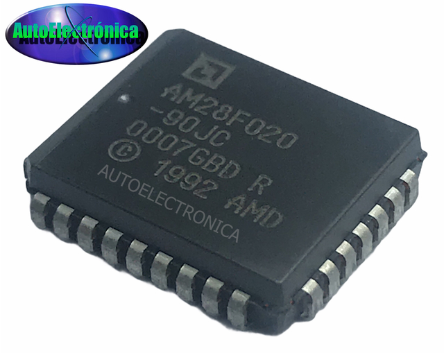 Memoria Flash 28f020 Plcc32 Ecu Automotriz Chip Original Memoria Flash 28f020 Plcc32 Ecu Automotriz Chip Original