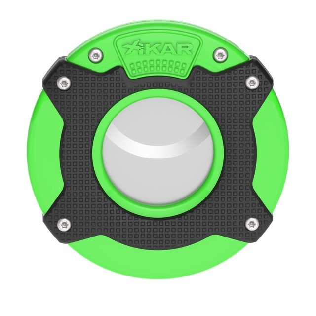 Cortador charutos XIKAR Enso lâmina dupla verde Cortador charutos XIKAR Enso lâmina dupla verde