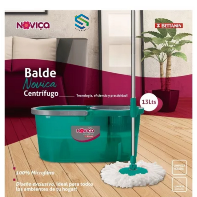 BALDE CENTRIFUGO 13Lt + MOPA + CABO - SANS EXPRESS BALDE CENTRIFUGO 13Lt + MOPA + CABO - SANS EXPRESS