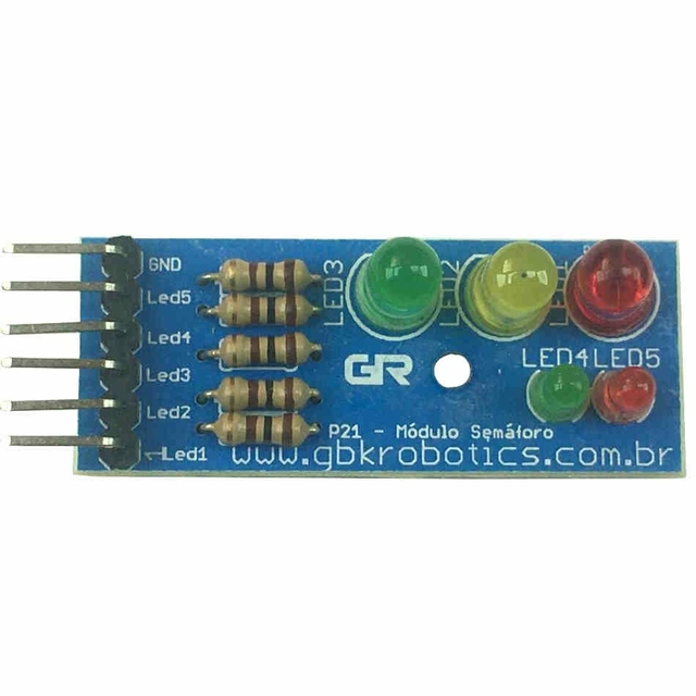 P21 Módulo Semáforo Para Arduino Loja De Arduino 