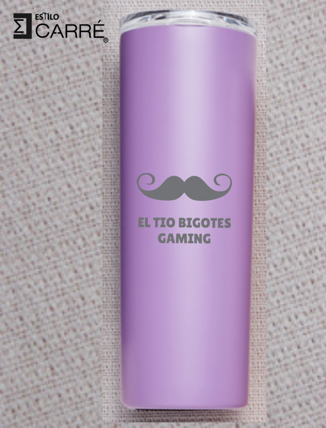 Termo Láser. El Tío Bigotes Gaming Termo Láser. El Tío Bigotes Gaming