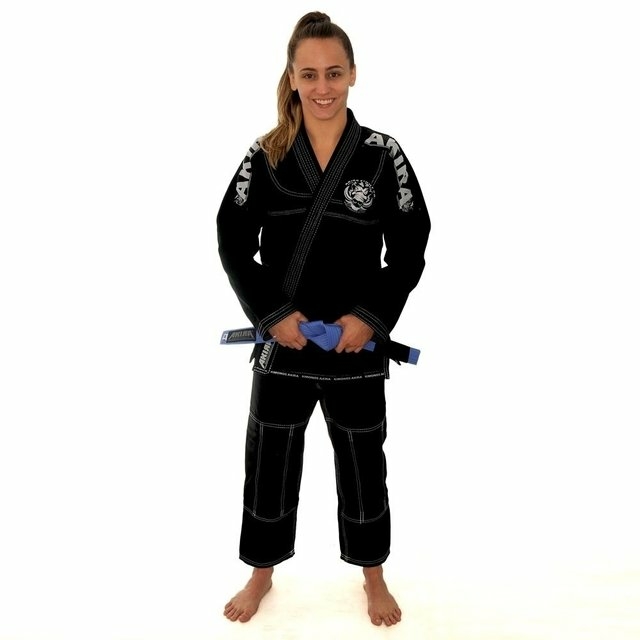 KIMONO AKIRA SKINNY PRETO - JIUJITSU - DaudtSport
