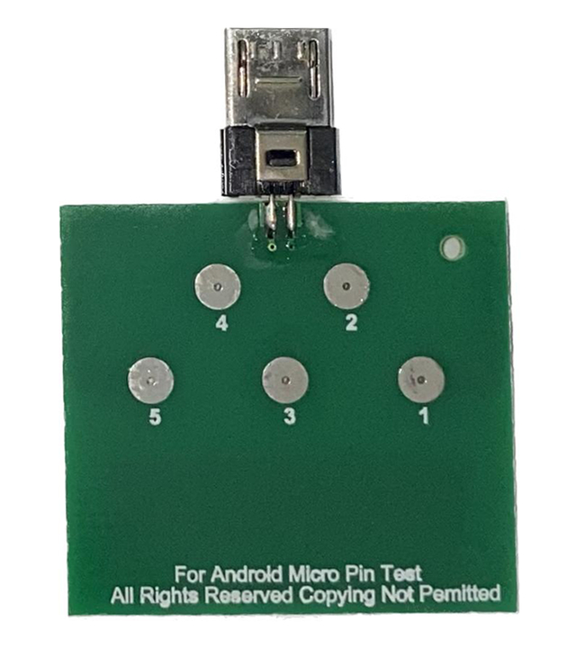 DOCK FLEX TEST PARA PUERTO DE CARGA MICRO USB