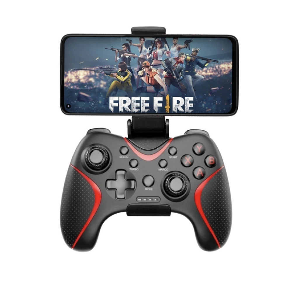 Joystick Netmak Bluetooth Celular Para Pc Ps3 Ps4 Xbox Gamepad