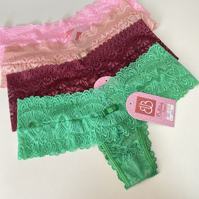Calcinha fio de renda - Comprar em Bellitas Lingerie