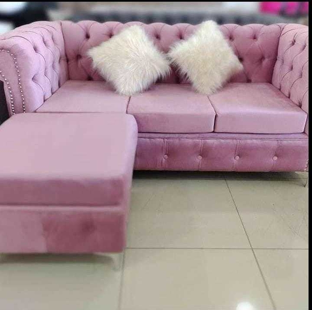 Sillón Chesterfield Pana - Comprar en Muebleria Bravo