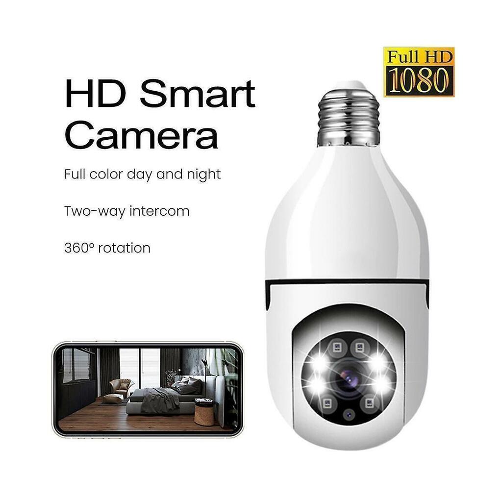 Foco Cámara de Seguridad WIFI 1080P HD Foco Cámara de Seguridad WIFI 1080P HD