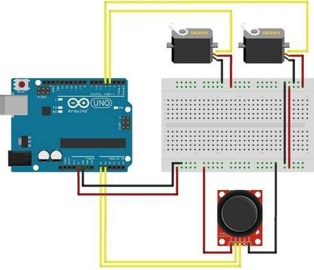 Joystick Modulo 3 Eixos Analogico Esp8266 Arduino