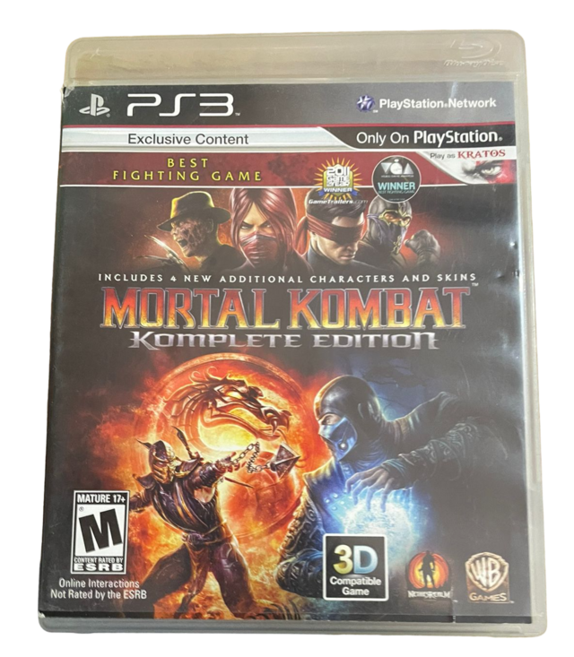 Juego Para Ps3 Mortal Kombat Komplete Edition