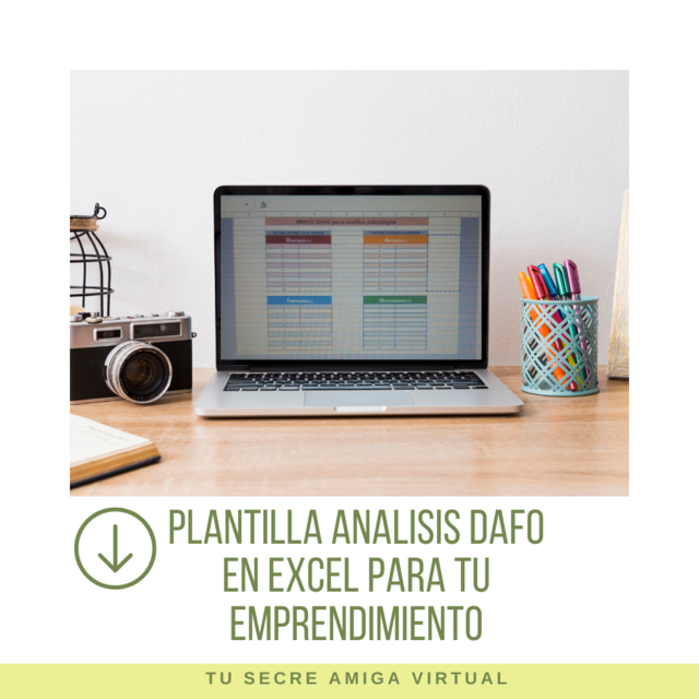 Plantilla analisis dafo en excel para tu emprendimiento Plantilla analisis dafo en excel para tu emprendimiento