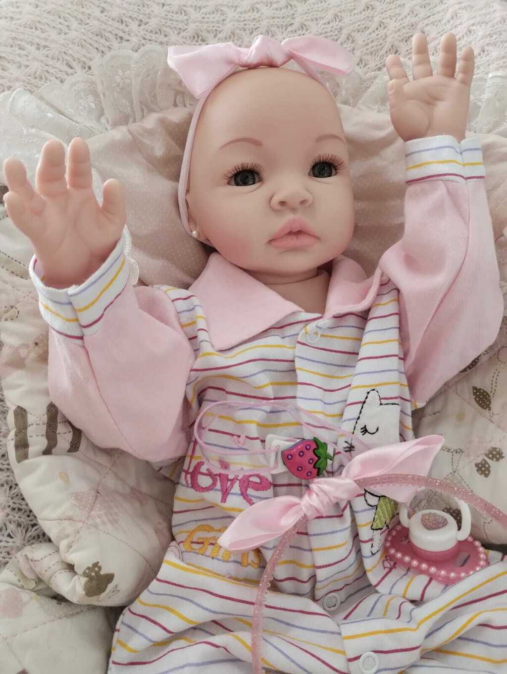 Boneca Reborn 0025 Pode dar Banho