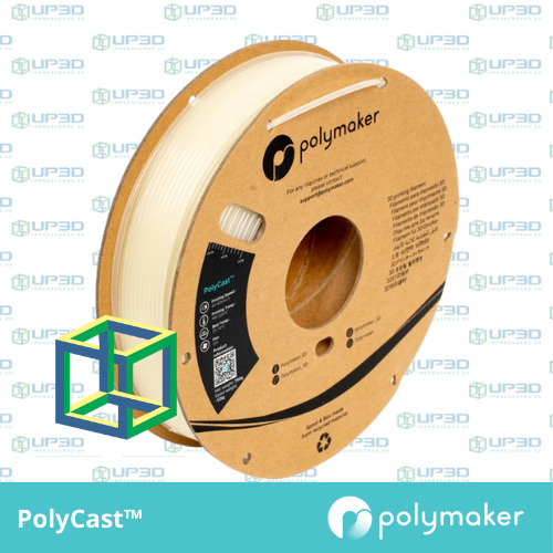 Filamento Polymaker - PolyCast™ (1,75mm; 750g) - UP3D