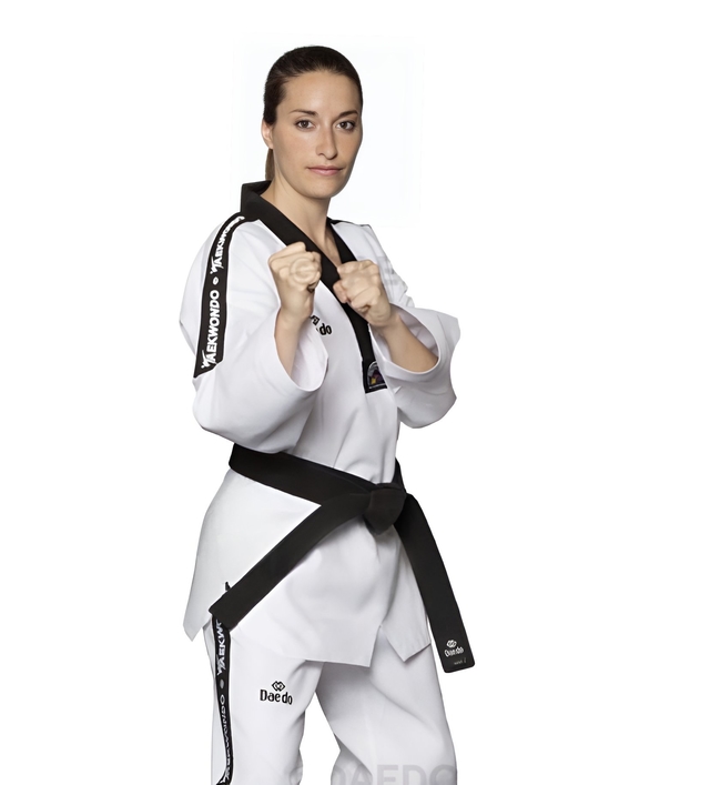 Dobok Daedo Competition Gola Preta - DaudtSport