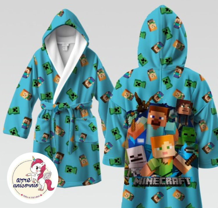 BATA MINECRAFT -toalla - Comprar en Arre Unicornio
