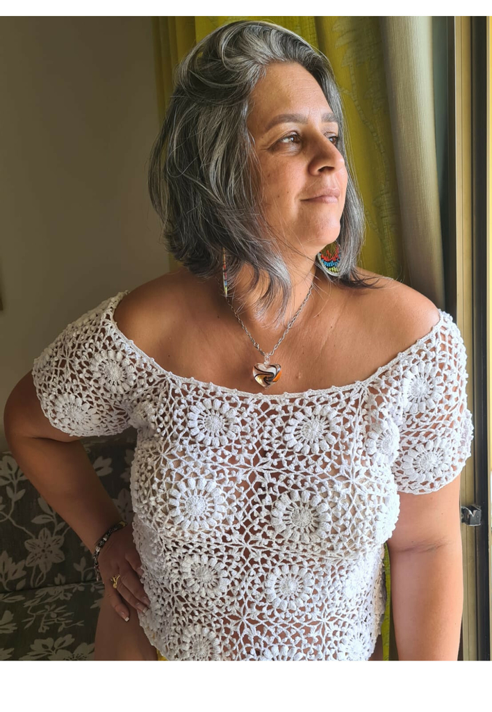 Comprar Blusa Em Li Morais Crochet Roupas Em Crochê